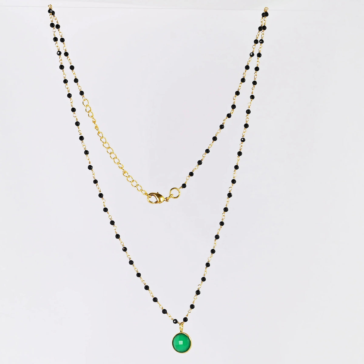 MW Euro Gold Assorted Gemstones Gold necklaces A1.18 – Ebb+Flow Boutique